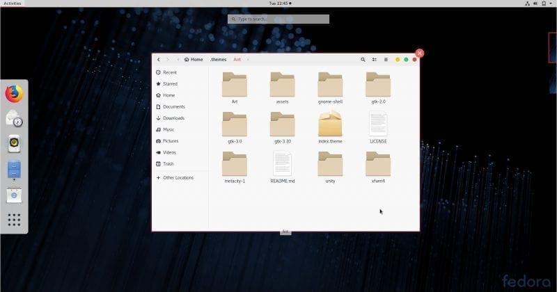 How to install themes on Fedora Workstation | FOSS Linux