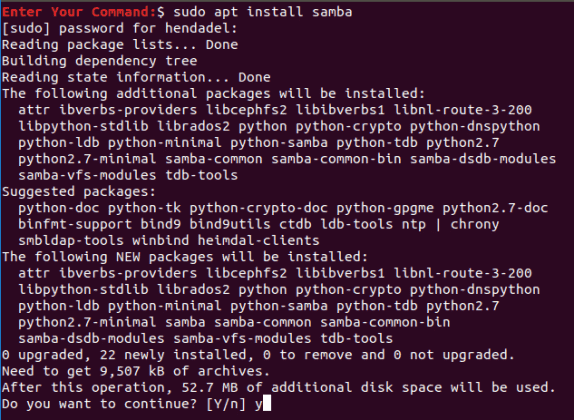 How to share and transfer files between Linux and Windows