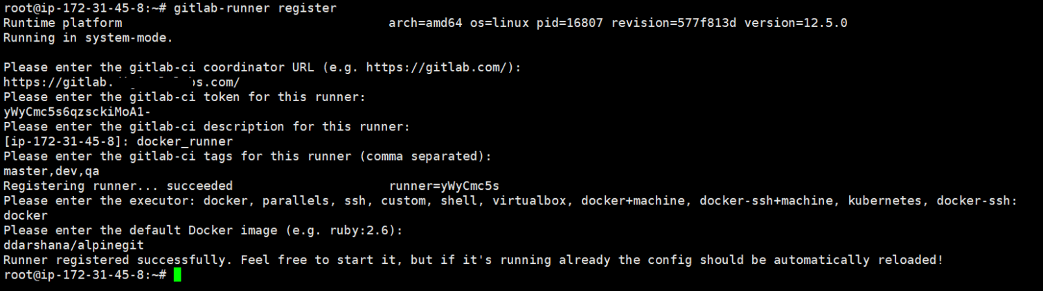 Configure GitLab Container Registry, CI Pipeline, SonarQube