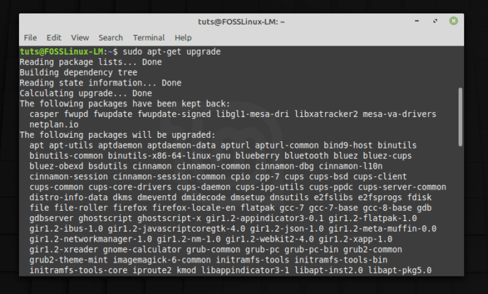 How to update Ubuntu, Linux Mint by command-line