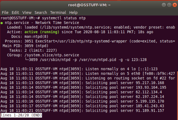 How to install NTP Server and Client on Ubuntu | FOSS Linux