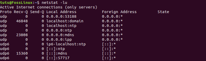Linux Netstat Command with examples | FOSS Linux