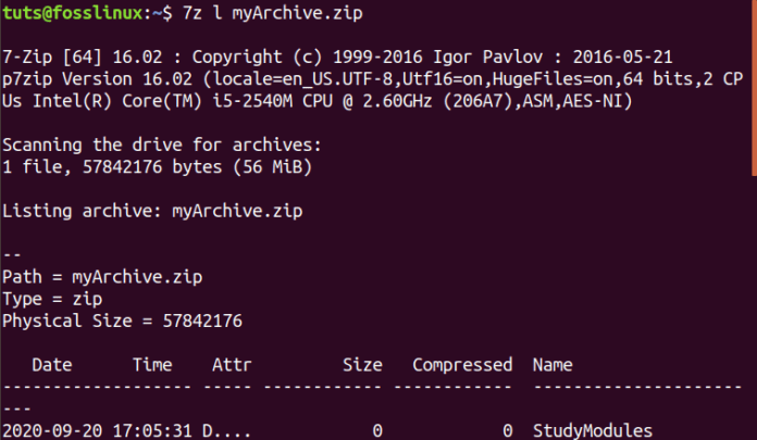 How to install and use 7-zip in Linux | FOSS Linux