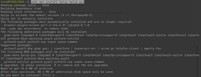 Install HP Printer drivers in Ubuntu, Linux Mint, and elementary OS