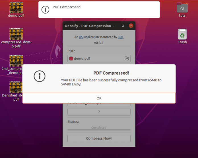 How to compress PDF files on Linux | FOSS Linux