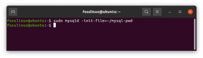 How to set up and login as root user in MySQL | FOSS Linux