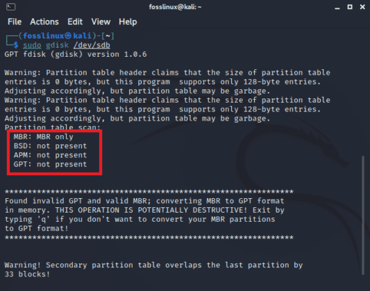 How to install complete Kali Linux on USB drive | FOSS Linux