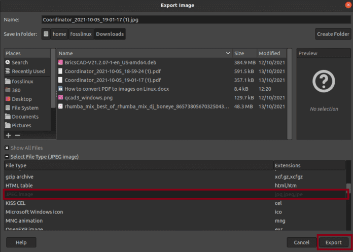 How to convert PDF to images on Linux | FOSS Linux