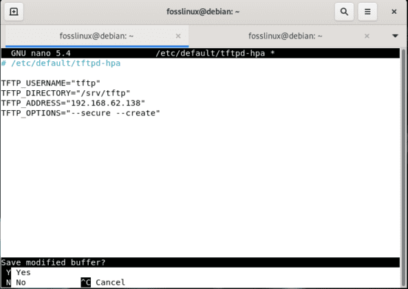 How To Install Tftp Server On Debian 11 Foss Linux