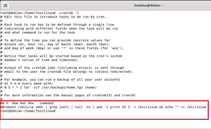 How to run a script on boot up in Debian 11 | FOSS Linux