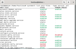 How to start, stop, and restart services on Debian