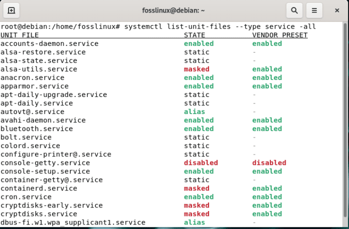 How to start, stop, and restart services on Debian