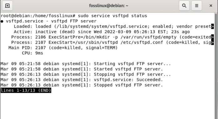 How to start, stop, and restart services on Debian