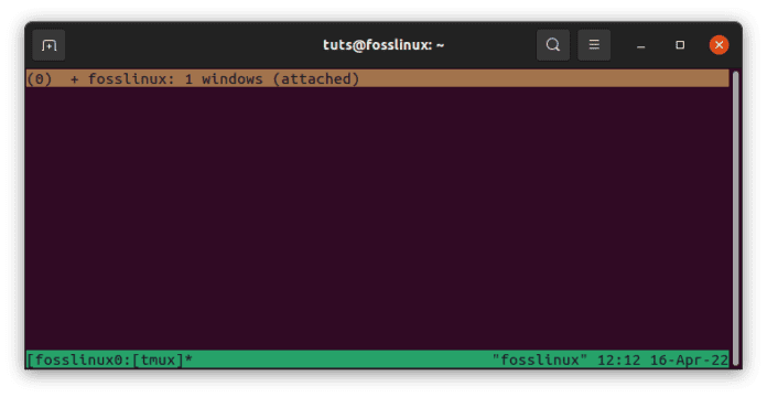 How to list and attach Tmux sessions | FOSS Linux