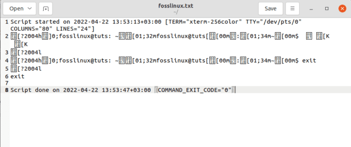 How to save the terminal output to file in Linux| FOSS Linux