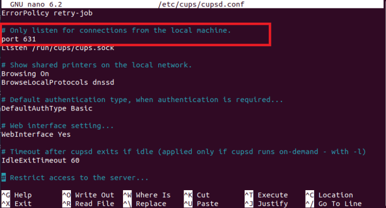 How to set up CUPS print server on Ubuntu 22.04