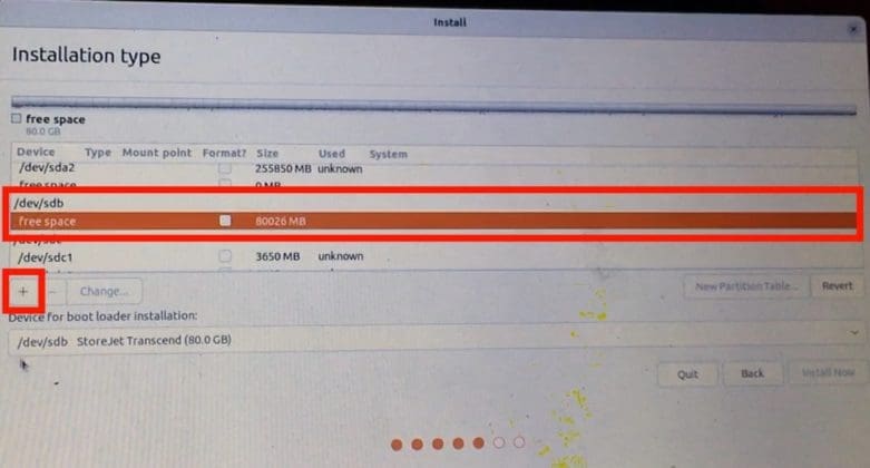 How to install Ubuntu on external hard drive