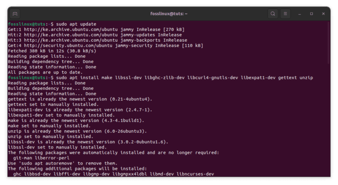 How to install and configure Git on Ubuntu | FOSS Linux