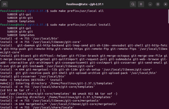 How to install and configure Git on Ubuntu | FOSS Linux