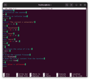 BASH while loop explained with examples | FOSS Linux