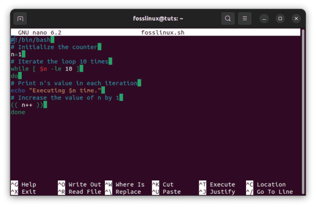 Bash While Loop Explained With Examples Foss Linux