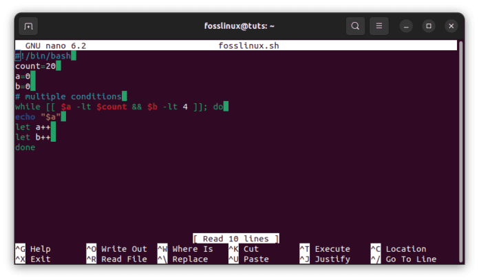Bash While Loop Explained With Examples Foss Linux