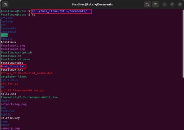 How To Copy And Paste Commands In Linux Terminal | Fosslinux