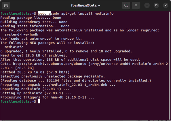 How to find metadata of multimedia files using MediaInfo