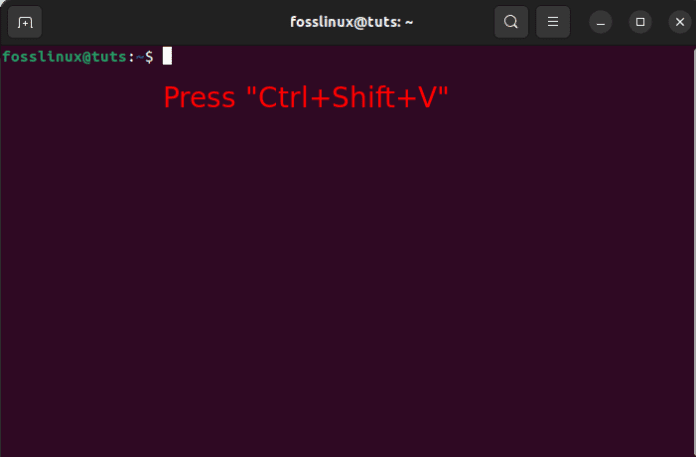 How to copy and paste commands in Linux Terminal | FOSSLinux