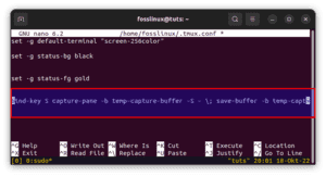 How to capture the Tmux pane history | FOSS Linux