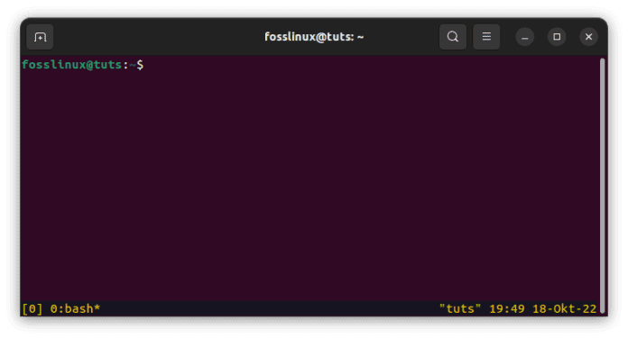 How to change colors in Tmux | FOSS Linux
