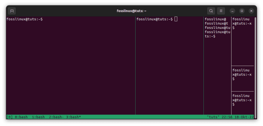 How to swap panes in Tmux | FOSS Linux