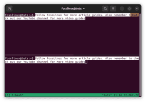 How to copy and paste with a clipboard in Tmux | FOSS Linux