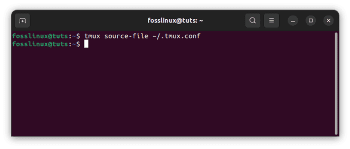 How to customize the tmux configuration | FOSS Linux How to customize the tmux configuration | FOSS Linux