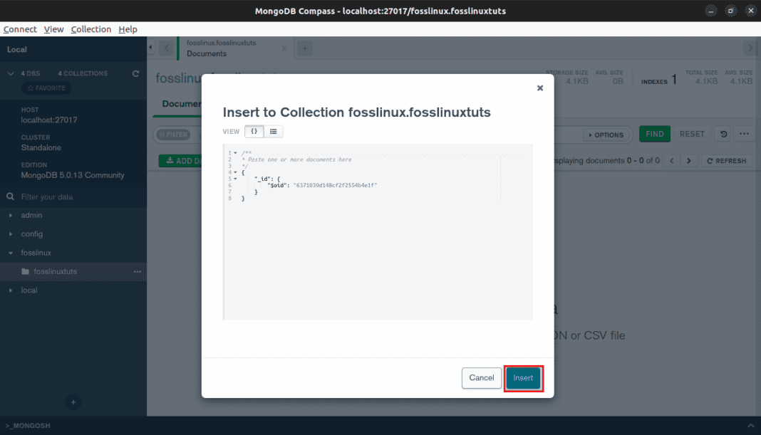 How to install and use MongoDB Compass | FOSS Linux
