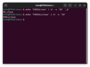 Bash tr command explained with examples | FOSS Linux