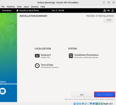 How to install Fedora on VirtualBox | FOSS Linux
