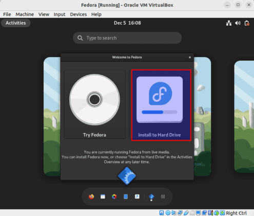 How to install Fedora on VirtualBox | FOSS Linux