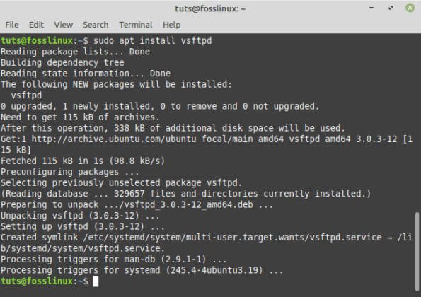 How to install FTP Server on Linux Mint | FOSS Linux