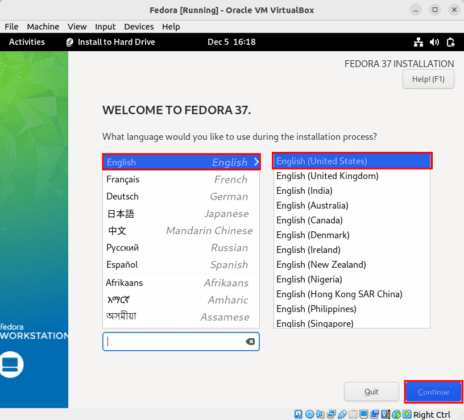 How to install Fedora on VirtualBox | FOSS Linux