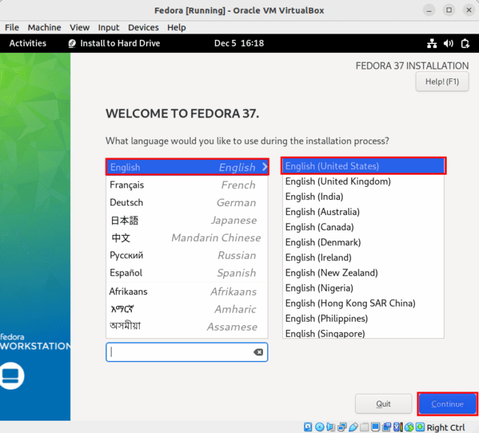 How to install Fedora on VirtualBox | FOSS Linux