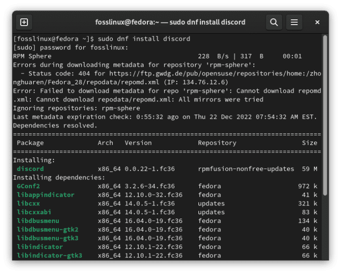 How to install Discord on Fedora | FOSS Linux