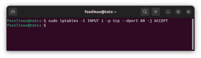 How to configure iptables on Ubuntu | FOSS Linux