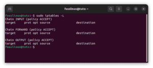 How to configure iptables on Ubuntu | FOSS Linux