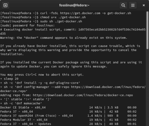 How to install Docker on Fedora | FOSS Linux