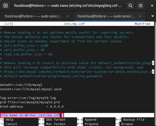 How to set up MySQL on Fedora | FOSS Linux