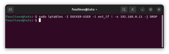 Iptables And Docker Securely Run Containers With Iptables