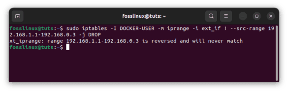 Iptables And Docker Securely Run Containers With Iptables