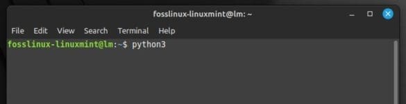 Installing and Configuring Python on Linux Mint | FOSS Linux Installing and Configuring Python on Linux Mint | FOSS Linux