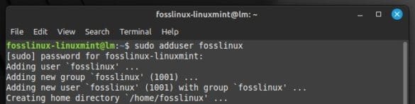Linux Mint User and Group Management | FOSS Linux